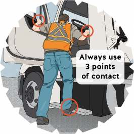 3 points of contact air freshener (Cinnamon)