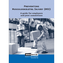 Preventing Musculoskeletal Injury (MSI)